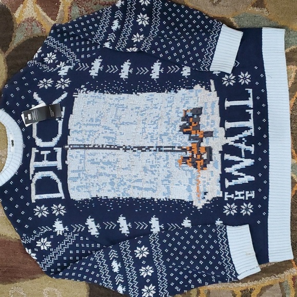 Game of Thrones | Sweaters | 2 Nwt Game Of Thrones Deck The Wall Xmas Knit Sweater Navy Xxl For ...
